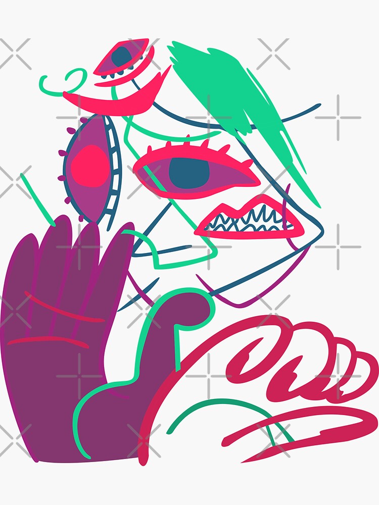 "Steven Universe - Evil Scroll" Sticker by SmirkingDesigns | Redbubble