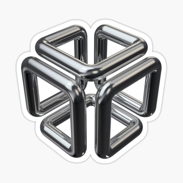 "SGI 3D" Sticker for Sale by CCCDesign | Redbubble