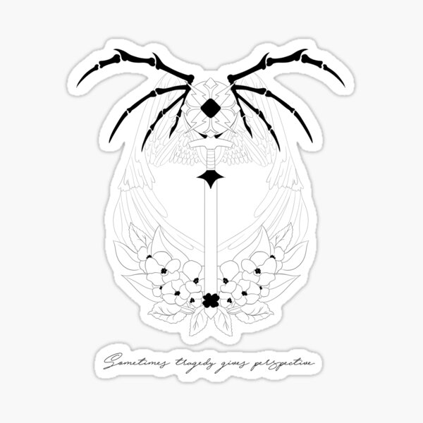 "Yasha Mural" Sticker by tralma | Redbubble