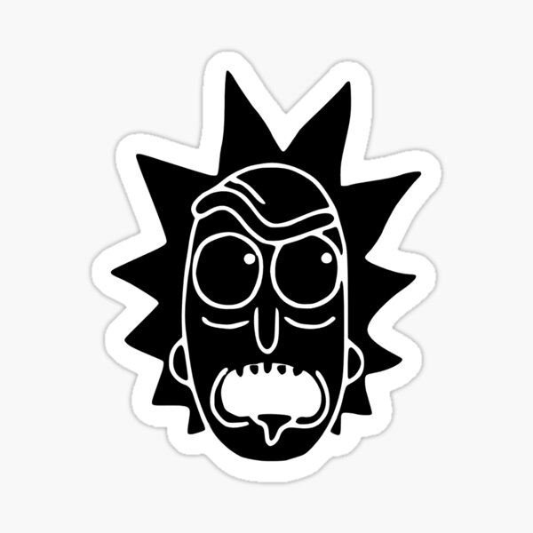 "Rick logo" Sticker by Hannah979 | Redbubble