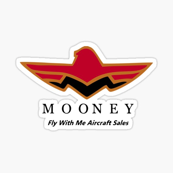 "mooney aircraft" Sticker by cokapmon | Redbubble