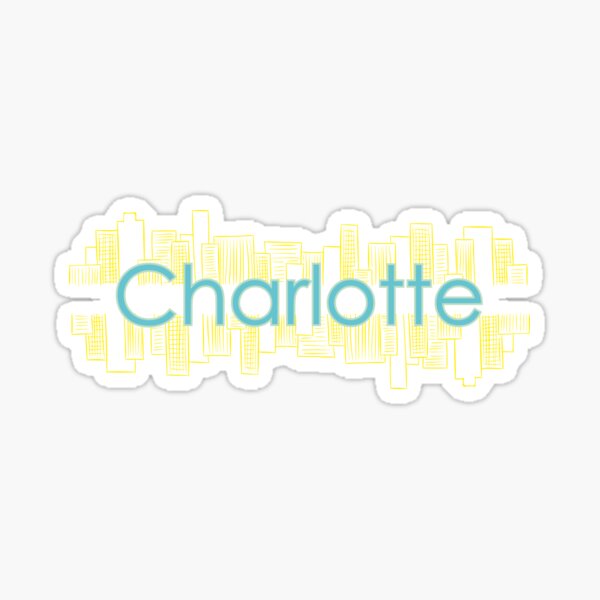 "Charlotte" Sticker for Sale by oleo79 | Redbubble