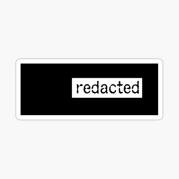 Redacted Gifts & Merchandise for Sale | Redbubble
