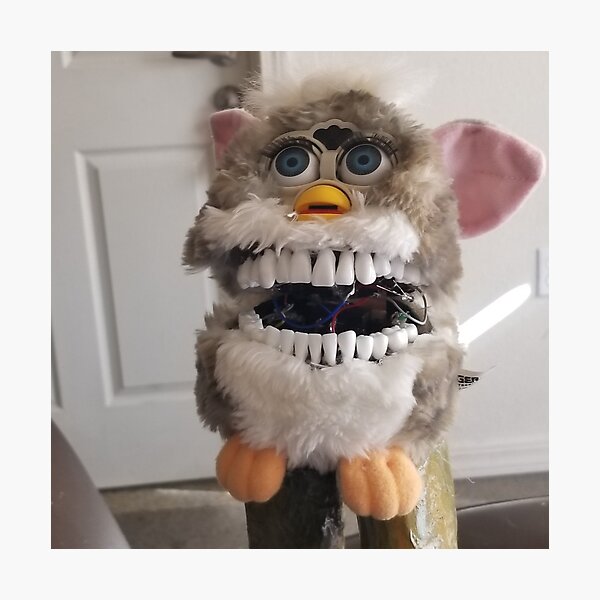 "Charlie, the teeth furby" Photographic Print for Sale by Daydehlus ...