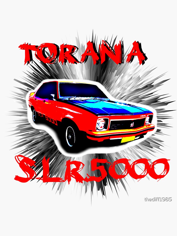 "holden torana slr 5000 v8" Sticker for Sale by thediff1985 | Redbubble
