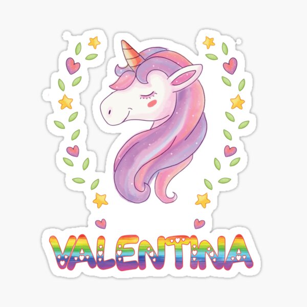Pegatinas: Valentina | Redbubble