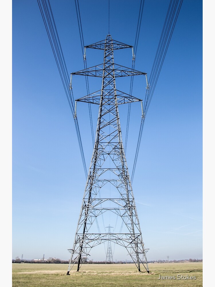 "Pylon" Poster by JimStokes | Redbubble