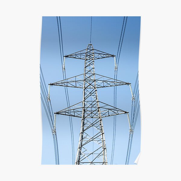 "Pylon" Poster for Sale by JimStokes | Redbubble
