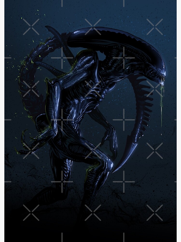 "Xenomorph" Poster by n-abakumov | Redbubble