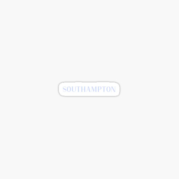 "southampton" Sticker by kkram7 | Redbubble