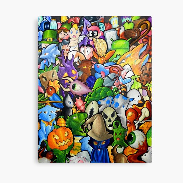 "All terraria's pets" Canvas Print for Sale by Bettypico | Redbubble