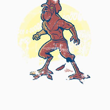 "WereRooster" Essential T-Shirt for Sale by Captain RibMan | Redbubble