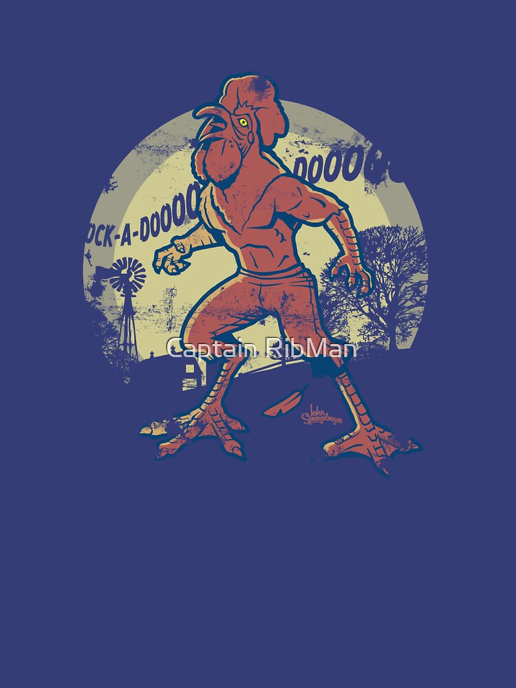 "WereRooster" Pullover Hoodie for Sale by RibMan | Redbubble