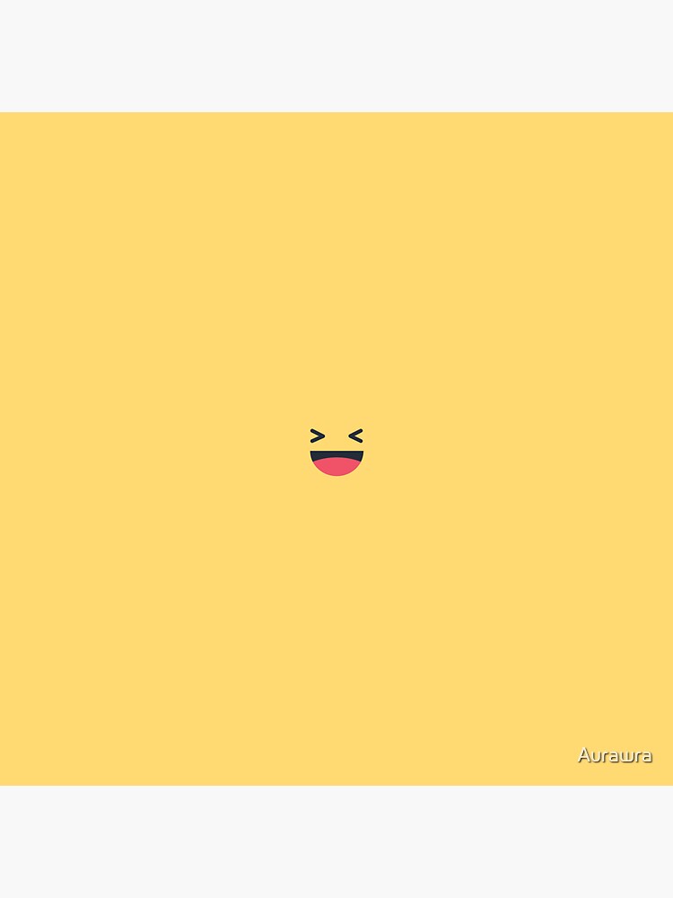 "Happy Reaction" Sticker by Aurawra | Redbubble