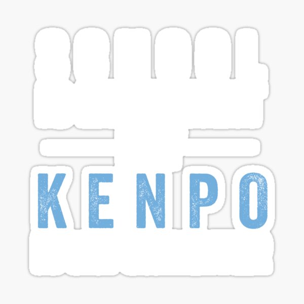 "Kenpo school" Sticker for Sale by EduardBeck | Redbubble