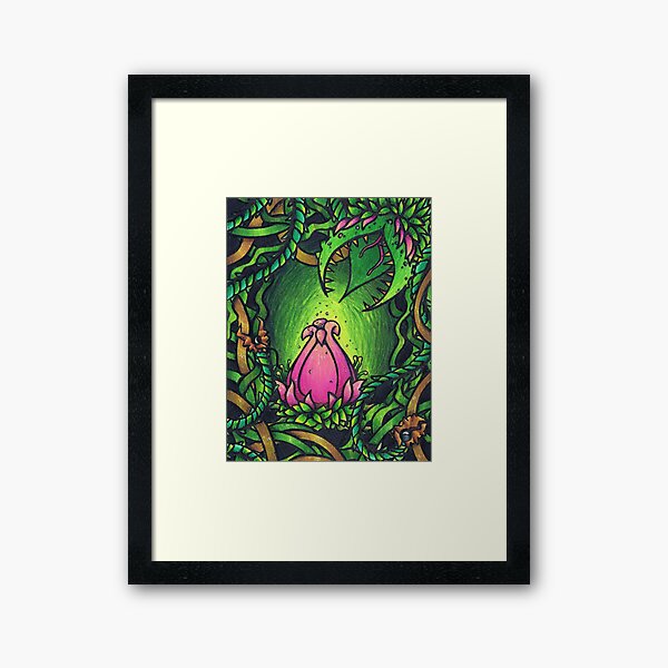 "Terraria- Plantera" Framed Art Print by Bettypico | Redbubble