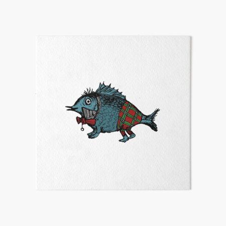 "Weird Fish" Art Board Print by DashEightyEight | Redbubble