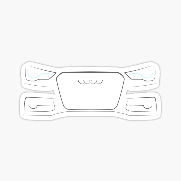 Audi A1 Stickers | Redbubble