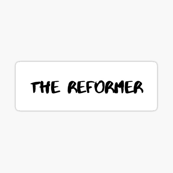 "The Reformer" Sticker for Sale by enneagramgrace | Redbubble