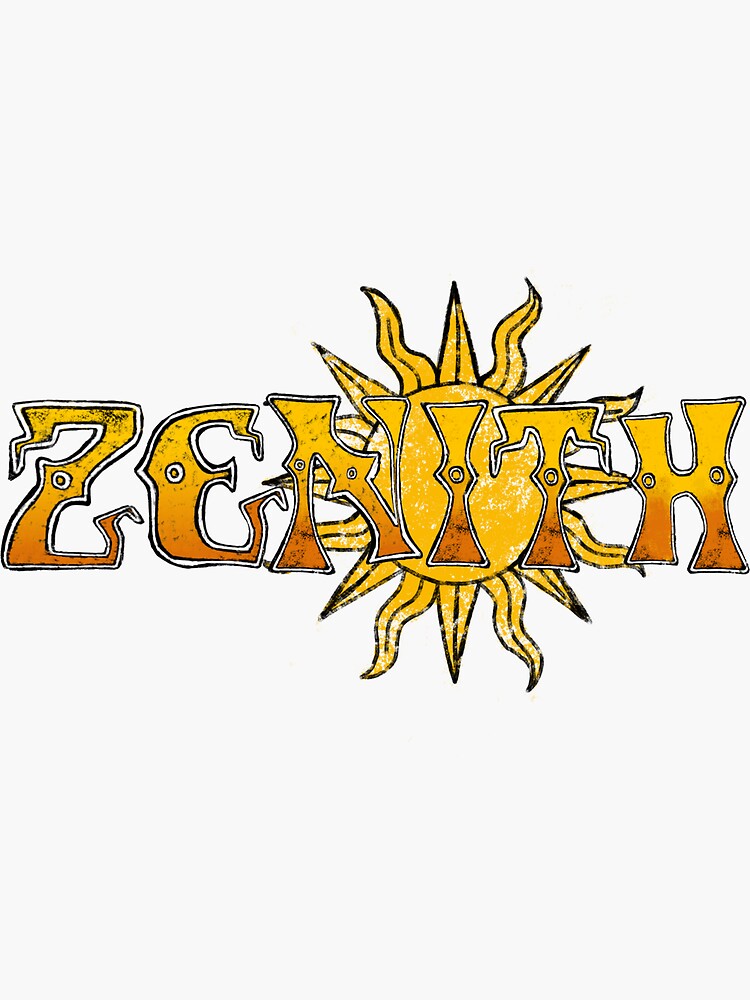 "Zenith Logo" Sticker for Sale by zenith-official | Redbubble