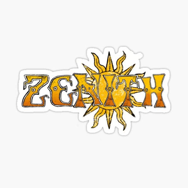 "Zenith Logo" Sticker for Sale by zenith-official | Redbubble