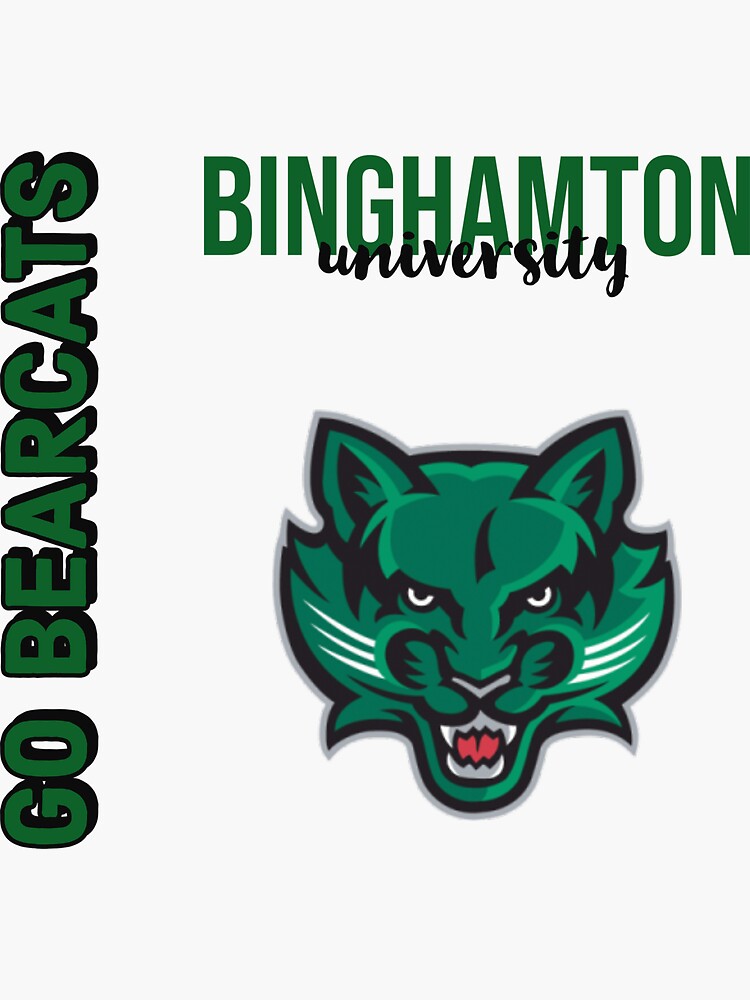 "Binghamton University" Sticker for Sale by graceodesigns | Redbubble