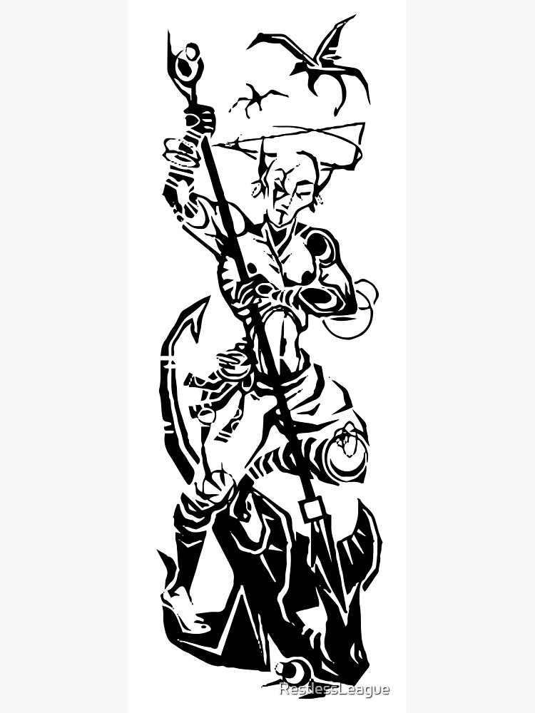 "St. Jiub" Art Print for Sale by RestlessLeague | Redbubble