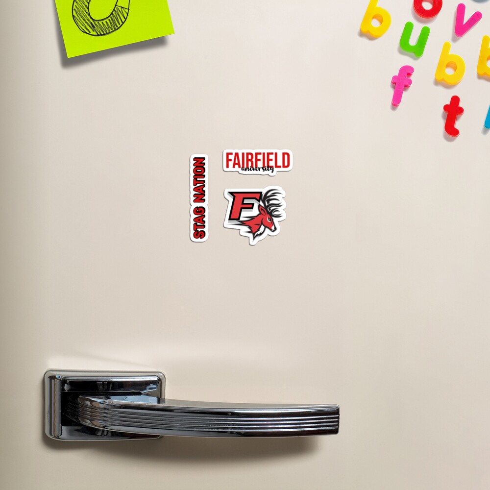 "Fairfield University" Sticker for Sale by graceodesigns | Redbubble