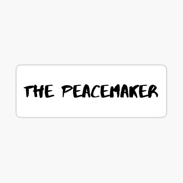 "The Peacemaker" Sticker for Sale by enneagramgrace | Redbubble
