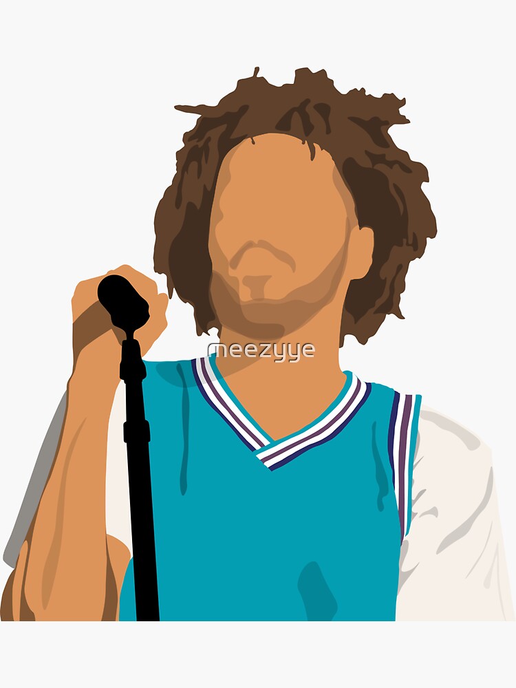 "J Cole" Sticker for Sale by meezyye | Redbubble