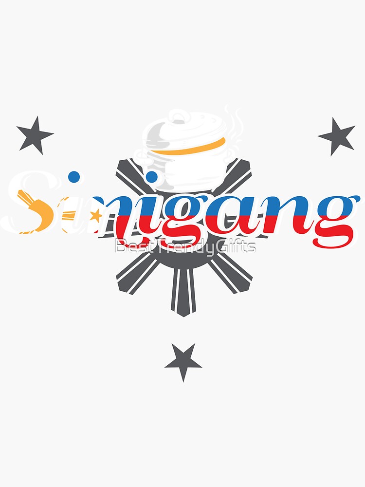 "Sinigang Philippines Filipino Food" Sticker for Sale by ...