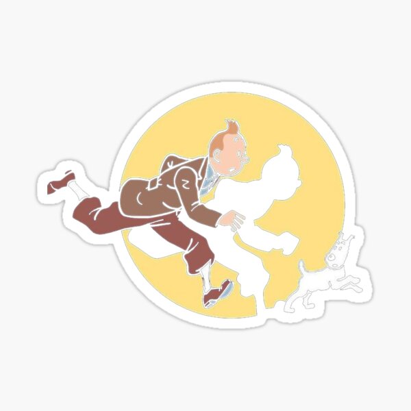 Tintin Stickers | Redbubble