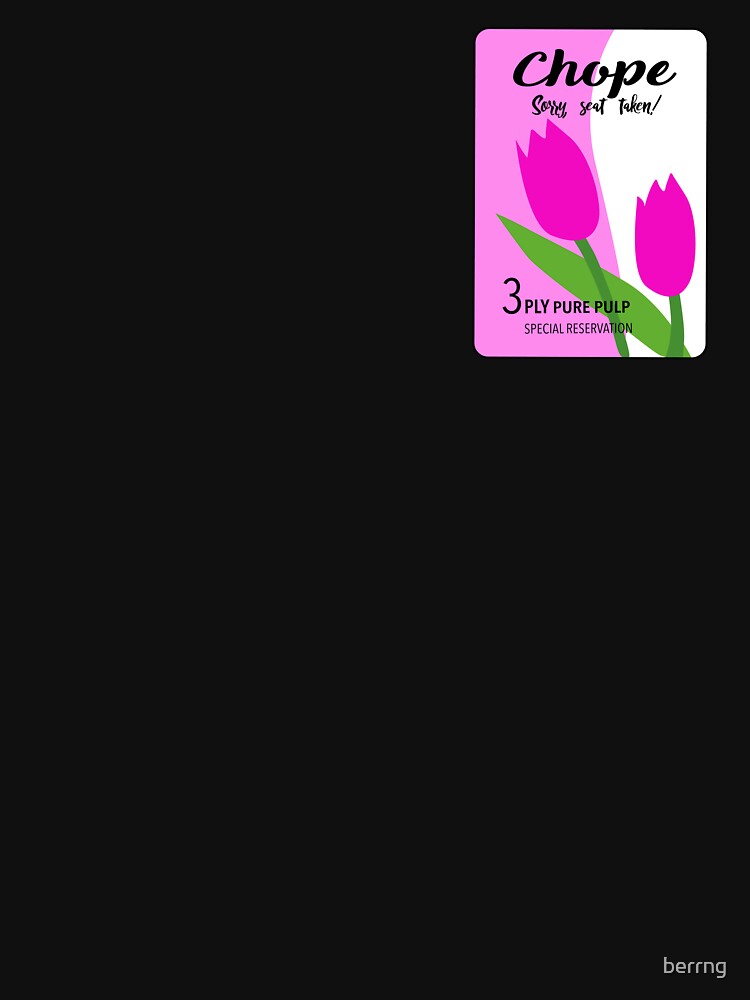 "SINGAPORE Chope - Tissue Pack " T-shirt by berrng | Redbubble