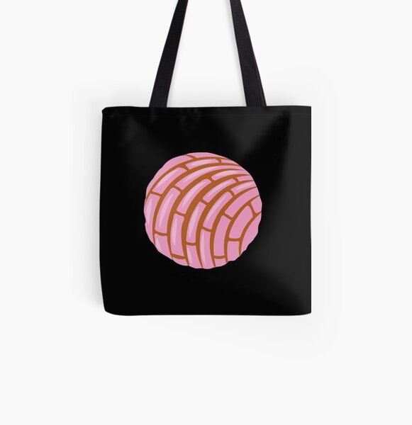 "Pink Concha Mexican Pan Dulce" Tote Bag by lamonarcallc | Redbubble