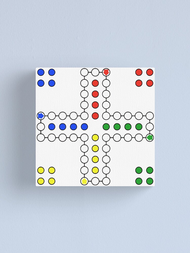 "Ludo Board" Canvas Print for Sale by Peter Hertzberg | Redbubble