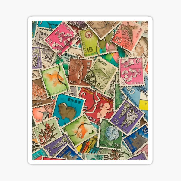 "Envelope Stamp" Sticker by primehard | Redbubble