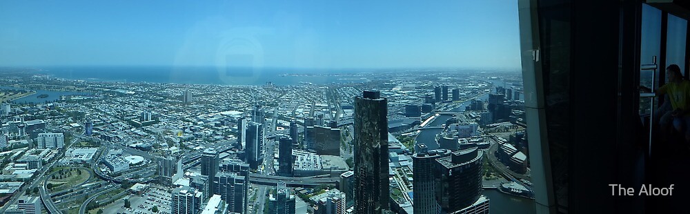 "Eureka Tower Skydeck view" by The Aloof | Redbubble