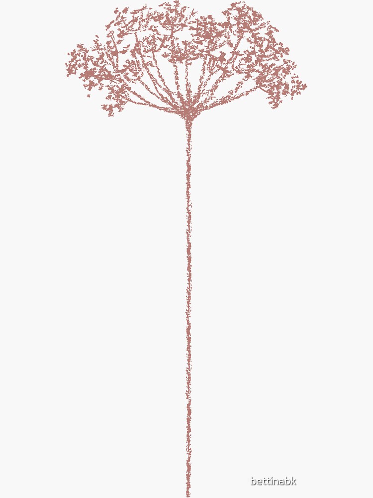 "Dolde drawing" Sticker for Sale by bettinabk | Redbubble