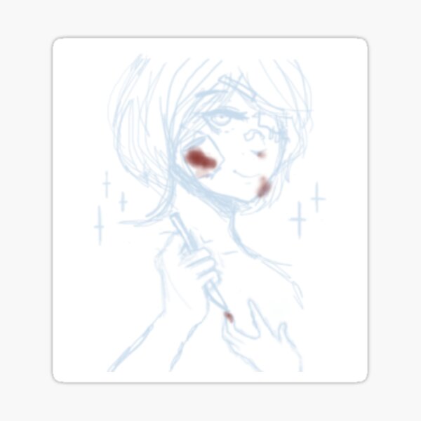 "Guro Guro Guro" Sticker by NinjaParrot | Redbubble