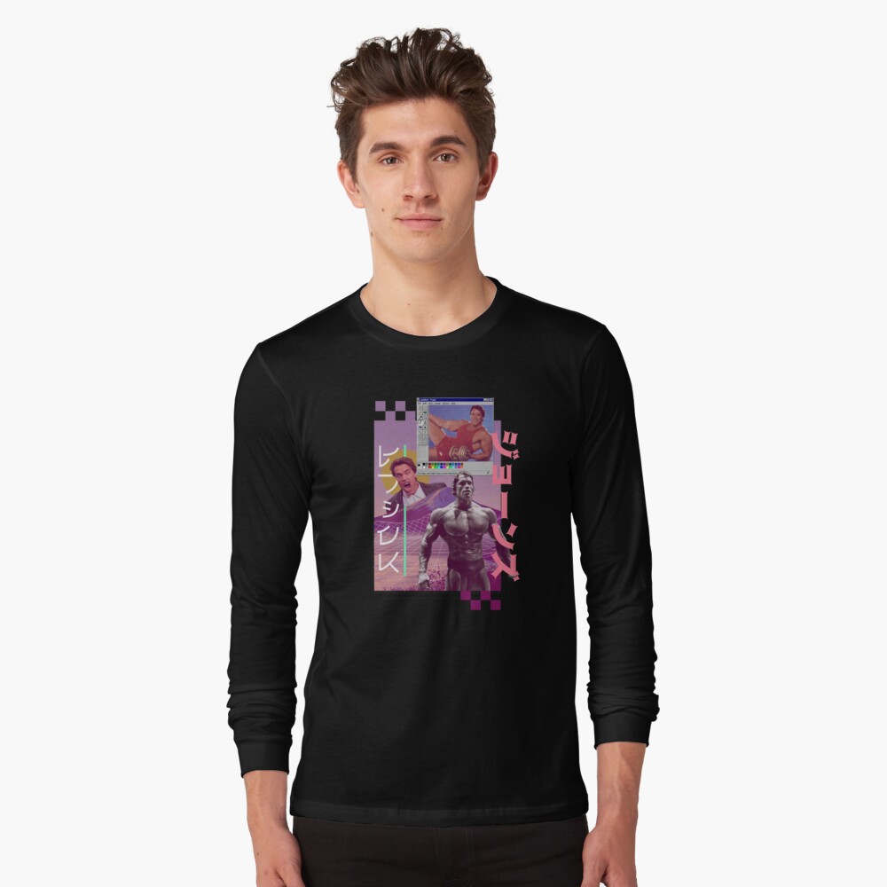 "Arnold Schwarzenegger 80s Vaporware Meme Aesthetic Retro " Poster for ...