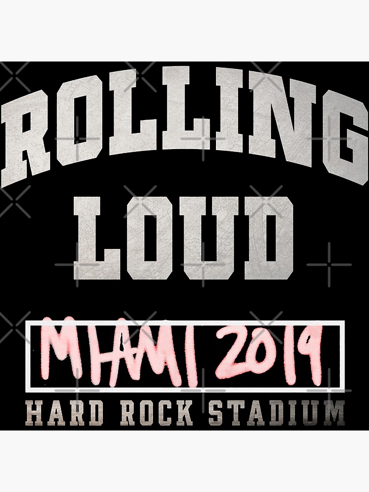 "Rolling Loud Miami" Art Print for Sale by JamesSRamirez | Redbubble