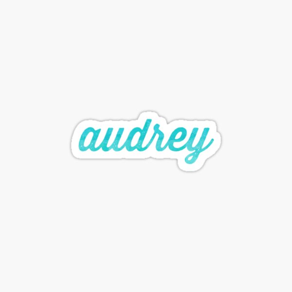 Audrey Name Gifts & Merchandise | Redbubble