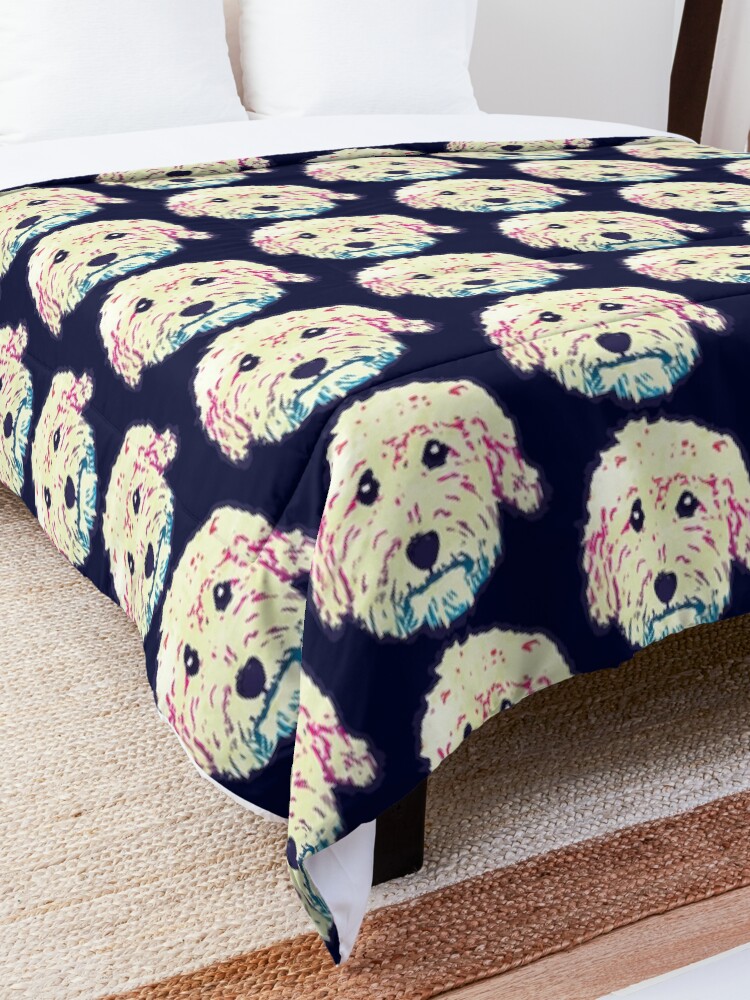 "Goldendoodle! Labradoodle! Adorable doodle teddy bear dog - in green ...