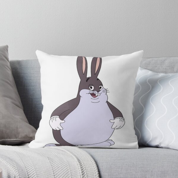 "Chubby Chungus" Pillow for Sale by 54diego54 | Redbubble
