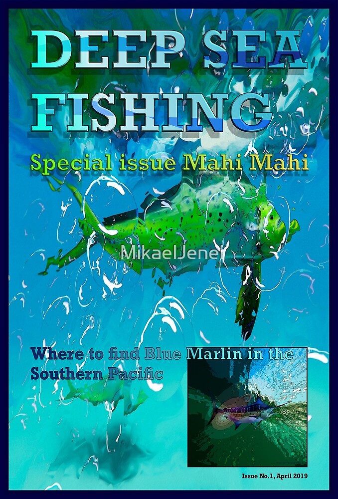 "Deep Sea Magazine Poster" by MikaelJenei | Redbubble