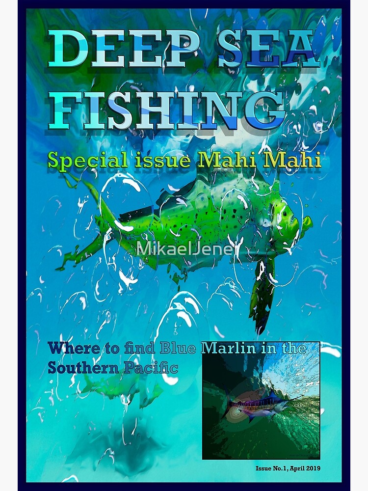 "Deep Sea Magazine Poster" Poster by MikaelJenei | Redbubble