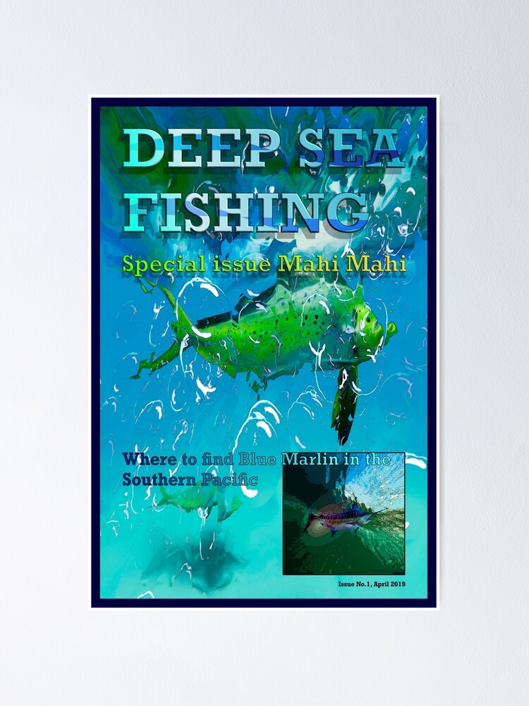 "Deep Sea Magazine Poster" Poster by MikaelJenei | Redbubble