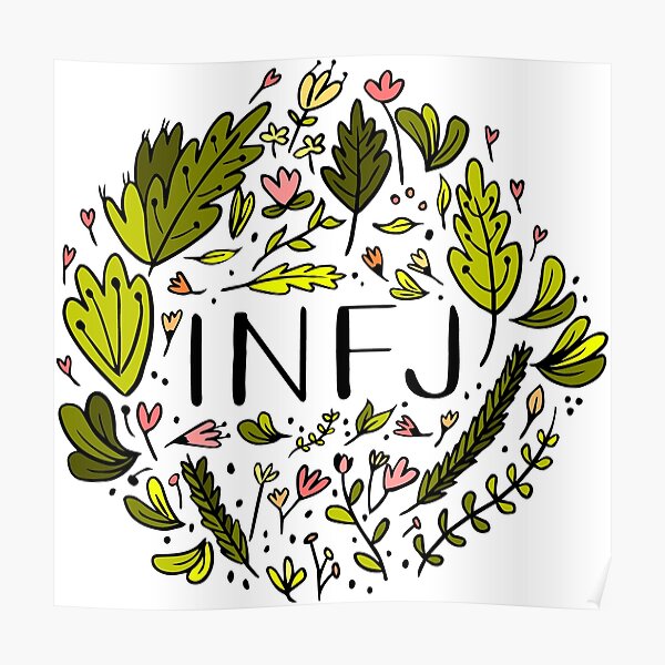 "INFJ" Poster for Sale by krimons | Redbubble