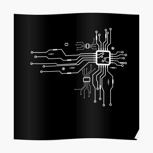 Póster «CPU Heart» de Caldofran | Redbubble