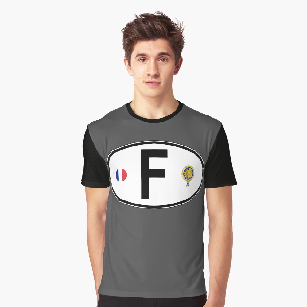 "France Oval Country Code Decal" Sticker for Sale by rogue-design ...